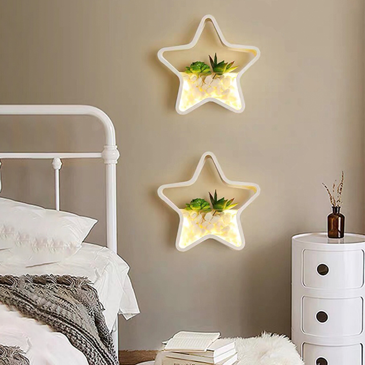 LED Star Shape Home Wall Decor_我的网站