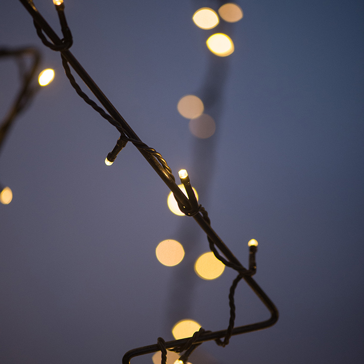 LED 3D Wire Form Tree Set Of 2_我的网站